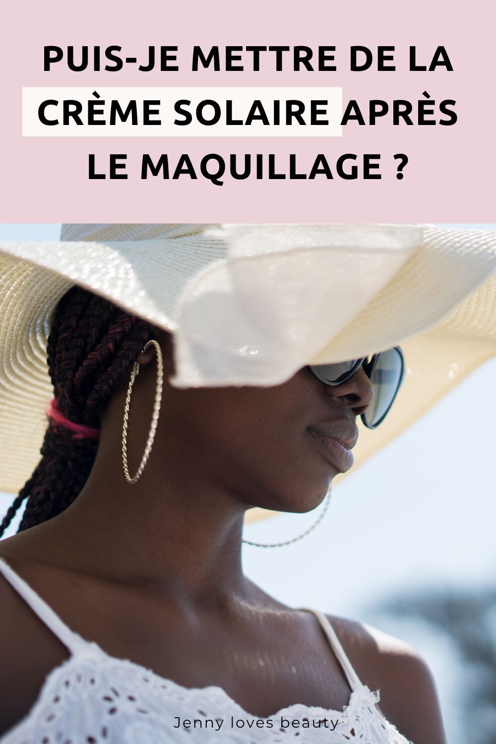 Puis-je vaporiser de la crème solaire après le maquillage